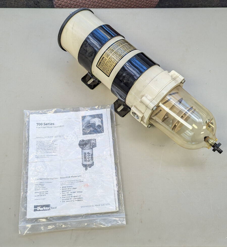 RACOR 1000FH2 - Cross reference fuel filters