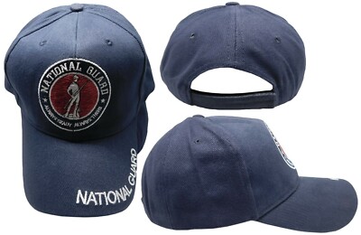 U.S. National Guard Always Ready Always There Navy Blue Embroidered Cap ...