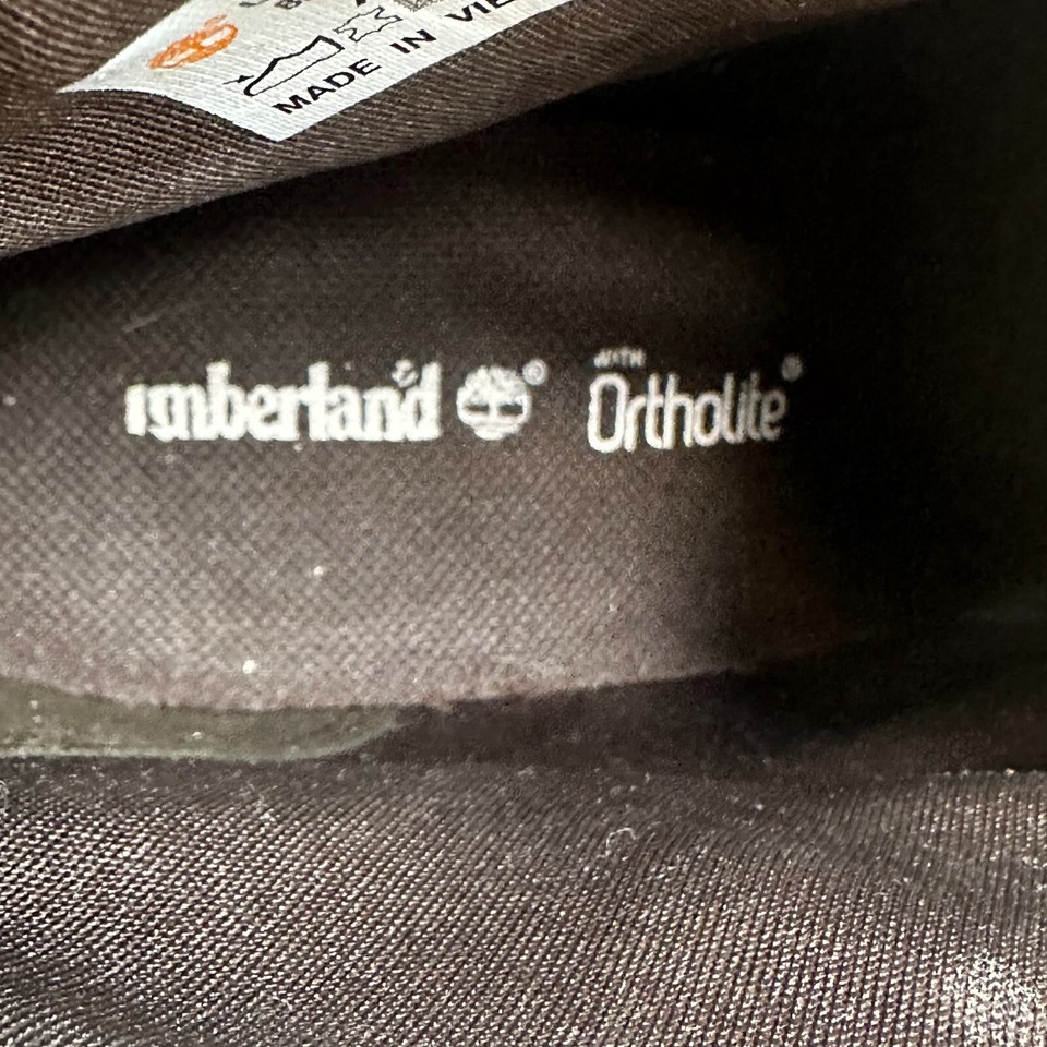 Timberland Camdale Women's 8.5 Mustard Field Boots Lace-Up Ankle Block ...