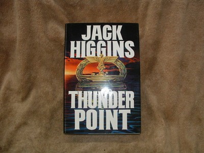 THUNDER POINT BY JACK HIGGINS HCBJ BOOK | eBay