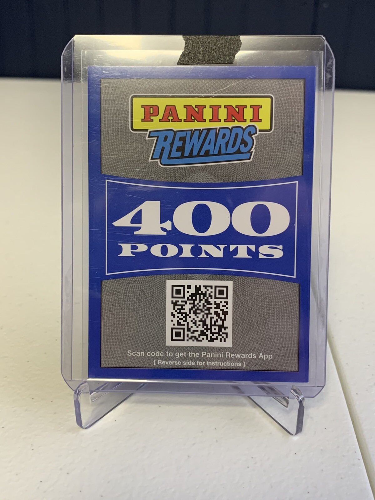 Panini Rewards 400 Points Redemption Card Unredeemed | eBay