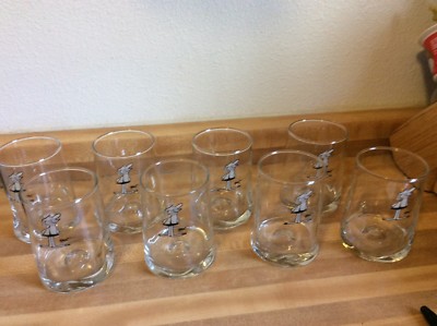 Set of 8 Vintage BC Comics Johnny Hart Drinking Glasses Tumbler 14oz | eBay