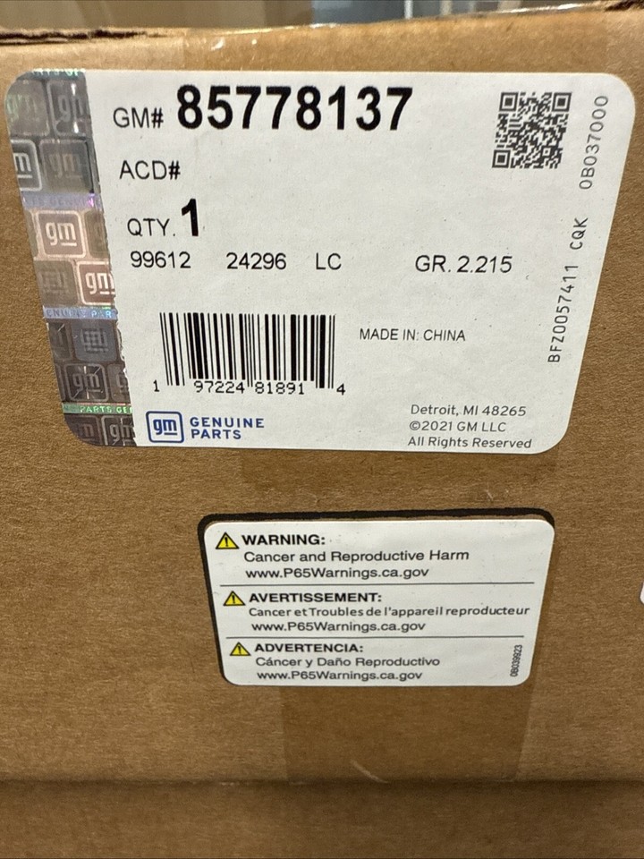 Genuine GM Accessory NACS DC Adapter Plug #85836744 (OLD# 85778137) | eBay