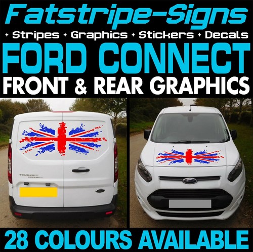 to fit FORD TRANSIT CONNECT GRAPHICS STICKERS STRIPES VAN M SPORT ST ...