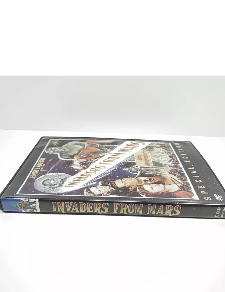 Invaders From Mars (DVD, 1953 Film) 50th Anniversary Special Edition w ...
