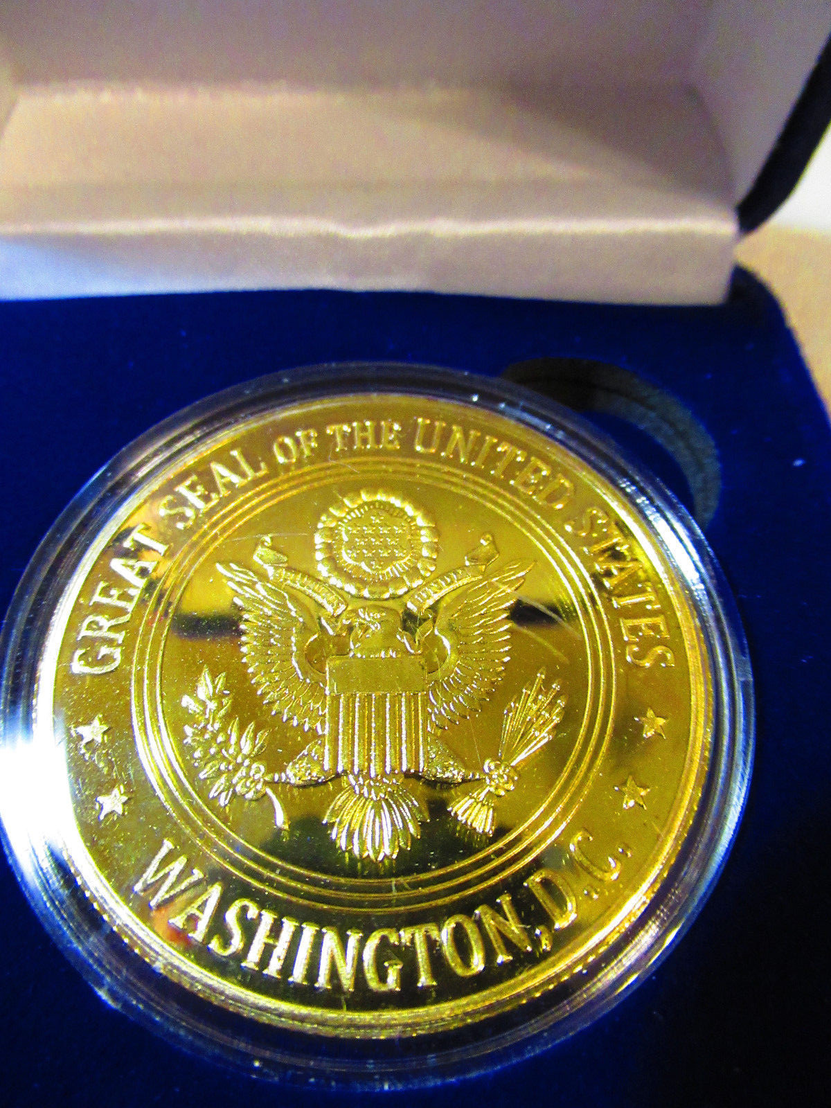 United States Marshal Service Challenge Coin w/ Presentation Box | eBay