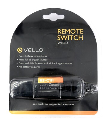 B&h Vello Wired Remote Switch💅Vello Remote Switch (Wired) RS-C1II for ...