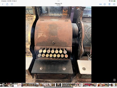 VINTAGE #717 NCR REGISTER MAKE THEME REGISTER, COKE, HARLEY,M&M /313 ...