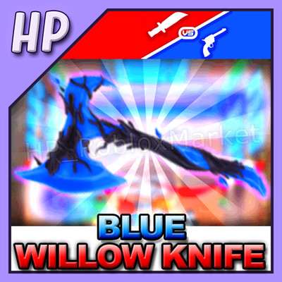 BLUE WILLOW Knife | MVSD - Murderers vs Sheriffs Duels [⚡FASTEST ...