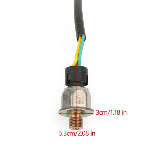 For Caterpillar C7 C9 Highway CAT Fuel Rail Oil Pressure ICP Sensor 224 ...