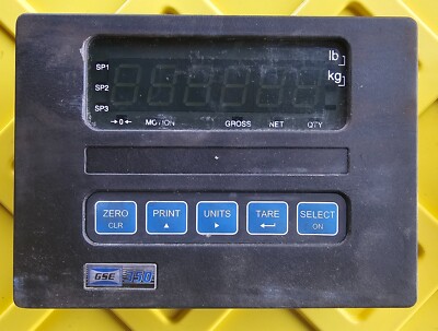 ONE SPX GSE scale systems model 350 load master spx digital readout ...