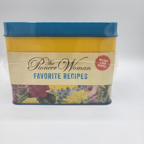 The Pioneer Woman Favorite Recipes Tin Recipe Box (Brand New) | eBay