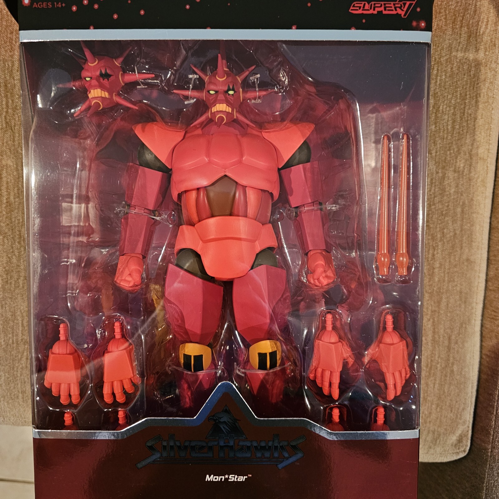Super7 SilverHawks Super7 Ultimates Armored Mon*Star 11-Inch Action ...