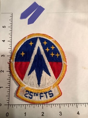VINTAGE USAF 25th FTS SQUADRON PATCH | eBay