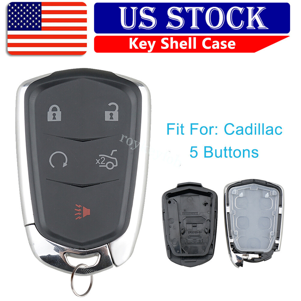 For 2015 2016 2017 2018 2019 Cadillac ATS CTS XTS XT4 XT5 Key Fob Shell ...
