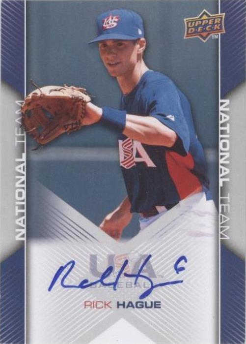 2009 Upper Deck USA Baseball Box Set - Rick Hague #USA-72 (AU, RC) for ...