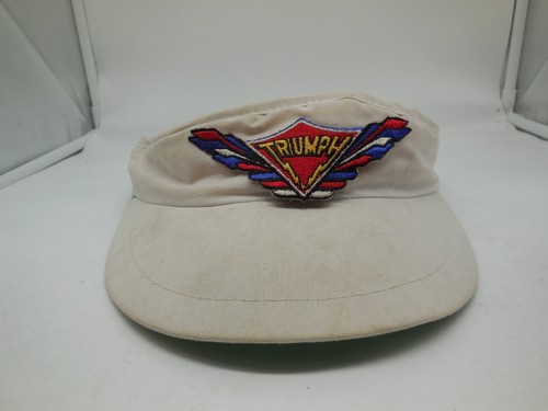 V11 Triumph Motorcycles Racing Embroidered Patch Visor Hat Cap | eBay
