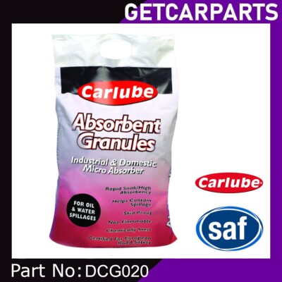 CarLube - Dry Clean Oil Micro Absorbent Granules 20L Industrial ...