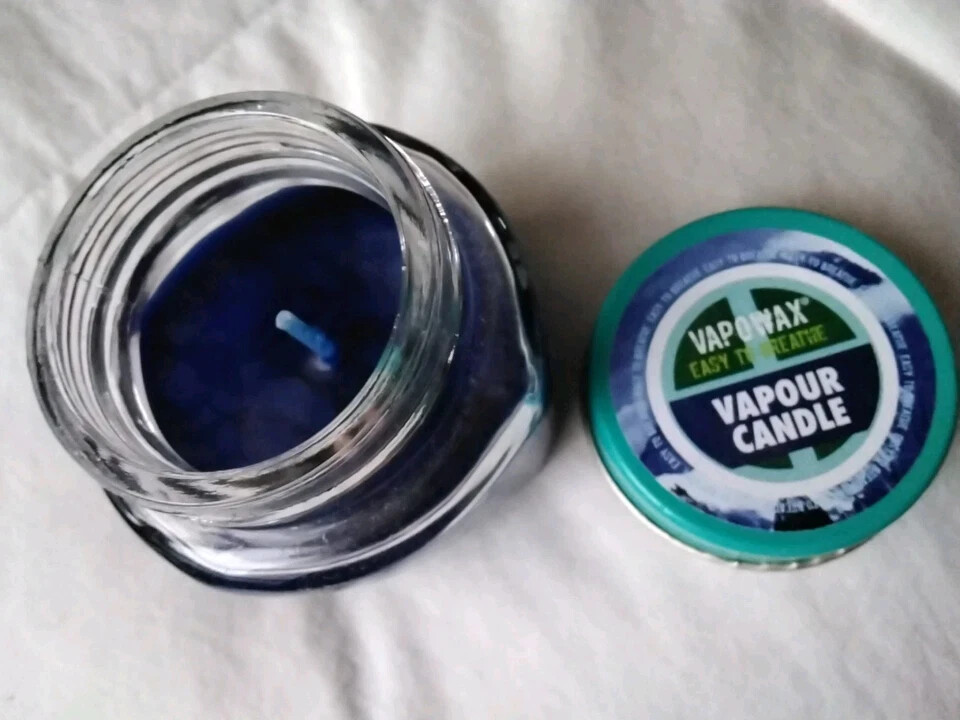 12 X AIRPURE MENTHOL DECONGESTANT COLDS VAPOUR CANDLE 1oz UPTO 8hrs ...