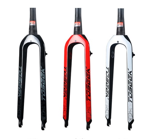 Carbon Mountain Bike Suspension Rigid Fork Tapered 29er MT Bicycle Hard ...