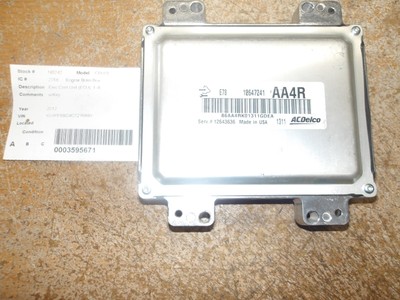 2011-2015 CHEVROLET CRUZ OEM ECM ECU COMPUTER P/N--12643636 | eBay