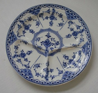 Globe Pottery Delph Stanley Hotel Ware Divided Grill Sectional Dinner ...