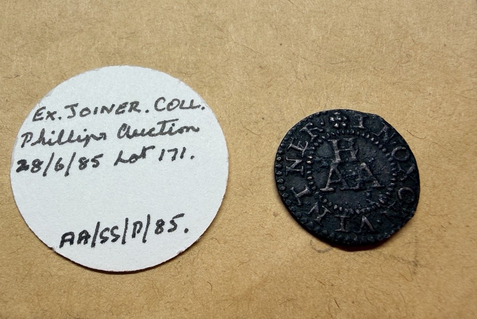 {871} 17th Century Farthing - OXFORD Antony Hall At The Mermaid Vintner ...