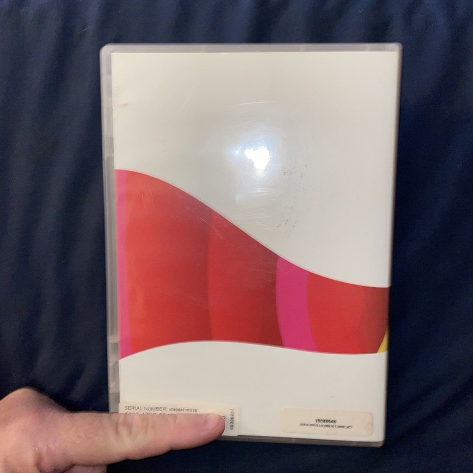 Adobe Acrobat 9 Pro Professional for Windows with Serial Number | eBay