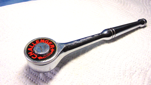 Proto Challenger Tools 3/8 Drive Thumb Wheel Ratchet 1267 Quick Release ...