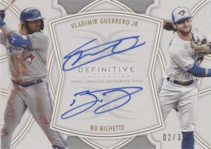 2020 Topps Definitive Collection - Dual Autograph Collection Vladimir ...