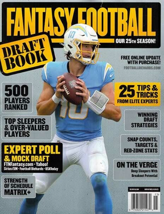 FANTASY FOOTBALL MAGAZINE | 2021 | DRAFT BOOK | eBay