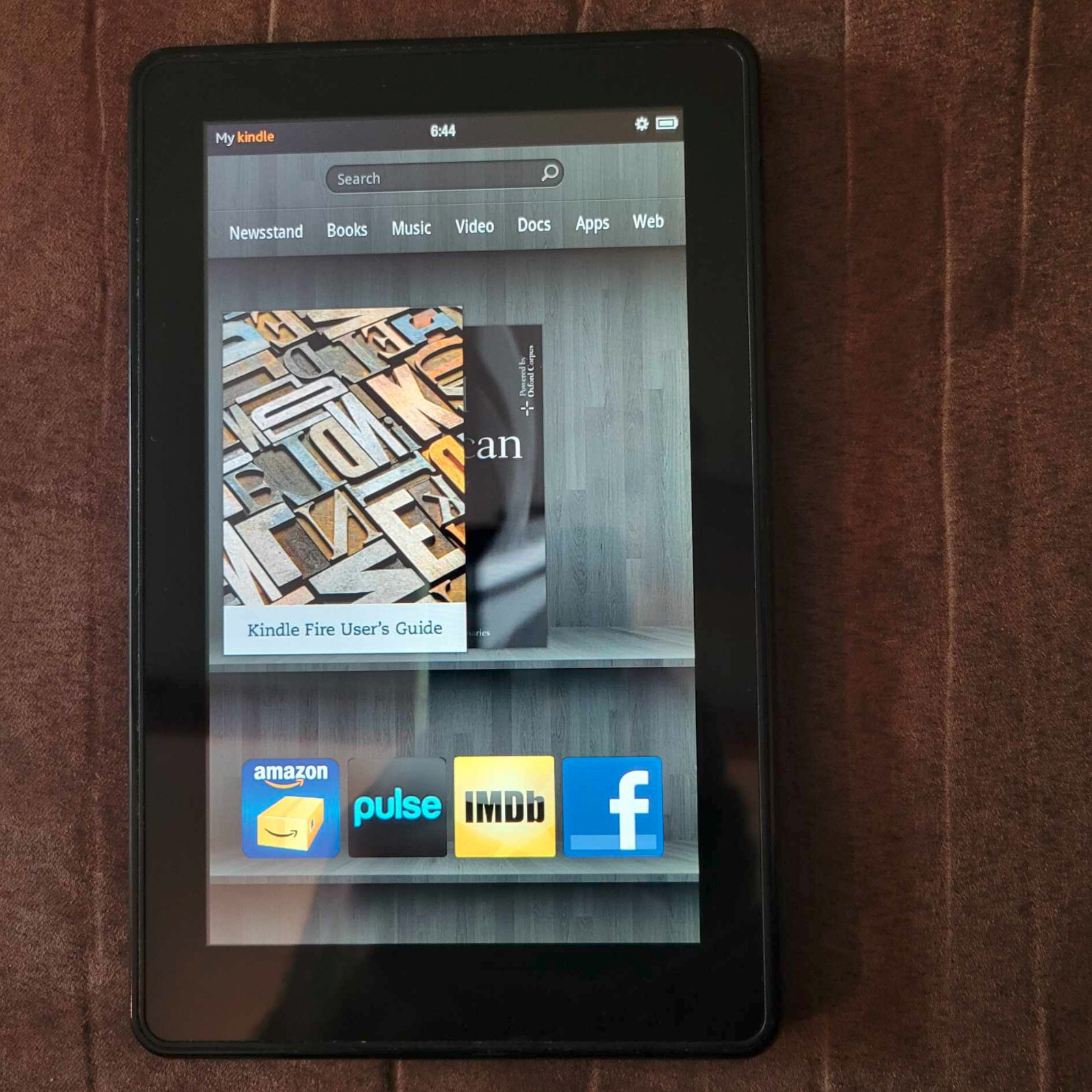 Amazon Kindle Fire Tablet 1st Generation D01400 8GB 7" WI-FI ...