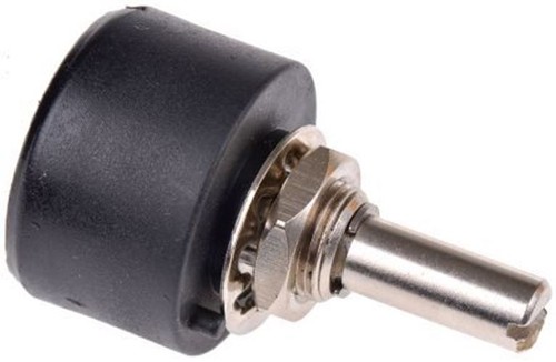 RS Pro P25 Series Wirewound Potentiometer with a 6 mm Dia. Shaft, 10kÎ ...