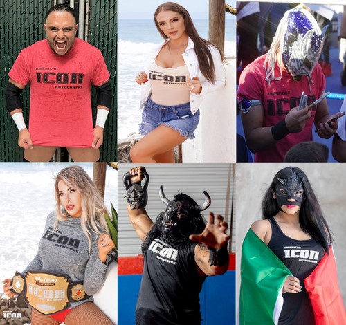 El Hijo del Vikingo Arez Signed 11x14 Photo BAS COA ROH Lucha Libre AAA NWA MLW | eBay