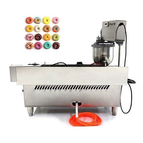 1200PCS Double Row Commercial Automatic Donut Machine Electric Doughnut ...