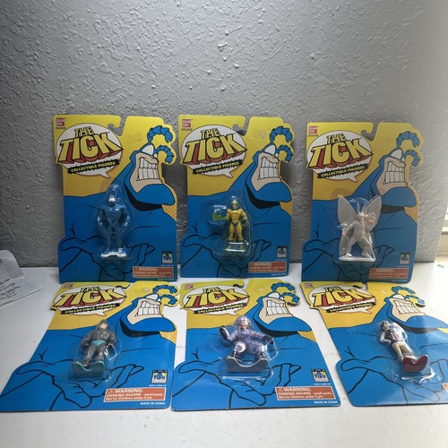Bandai 1994 The Tick Collectible The Tick Action Figure Bundle Of 6 ...