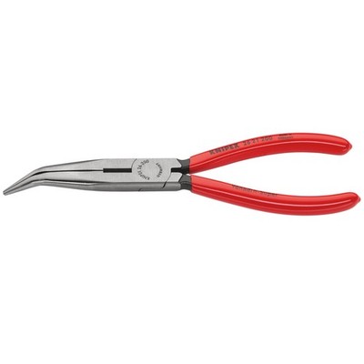 Knipex SBE 40 Deg Angled Long Nose Pliers 200mm Coated Handles 26 21 ...