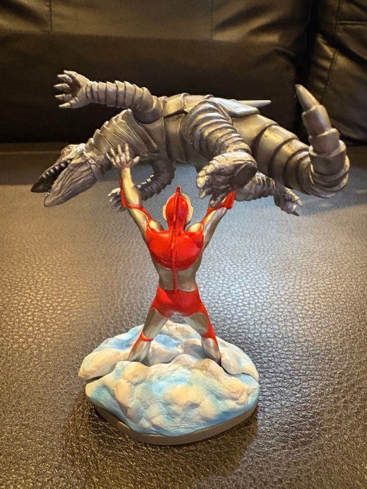Ultraman Powered Monster Figure Statue Display Model Art Works | eBay