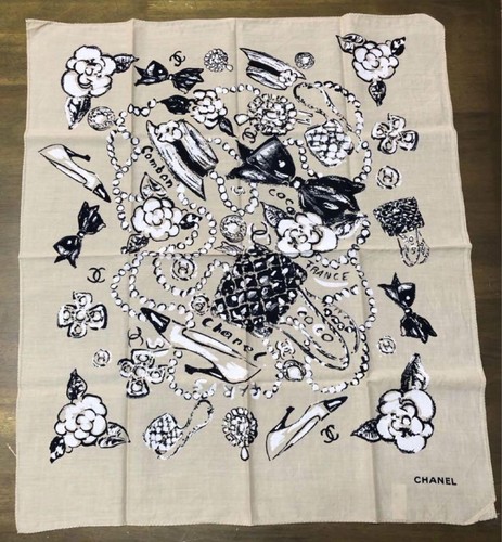 Chanel Handkerchief Coco Camellia | eBay