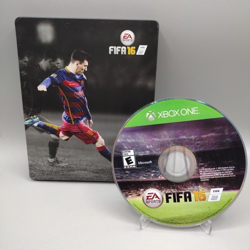 FIFA 16 (Xbox One, 2015) Steelbook & Game Lionel Messi EA Sports Region ...