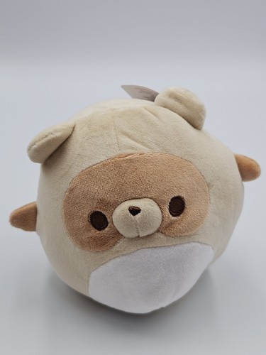 Round 1 Mochi Plush Dog Bear. Soft Plush Ball Cute BRAND NEW! Japanese ...