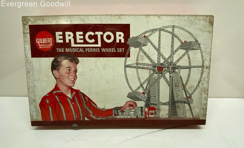 VTG Gilbert Musical Ferris Wheel Erector Set No. 10073 | eBay