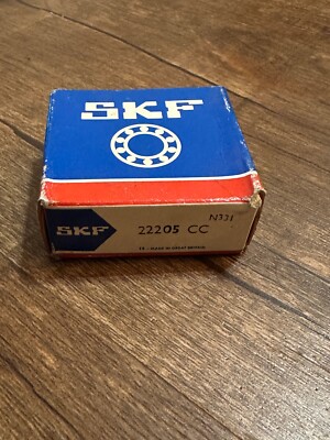 SKF 22205 Cc Spherical Roller Bearings 25x52x18 MM / Clearance/ Unused ...