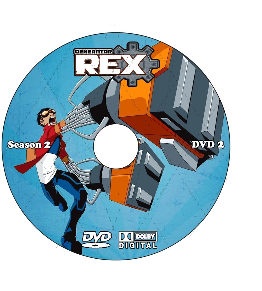 Generator Rex Complete Animated Series Season 1-3 Episodes 1-60 English ...