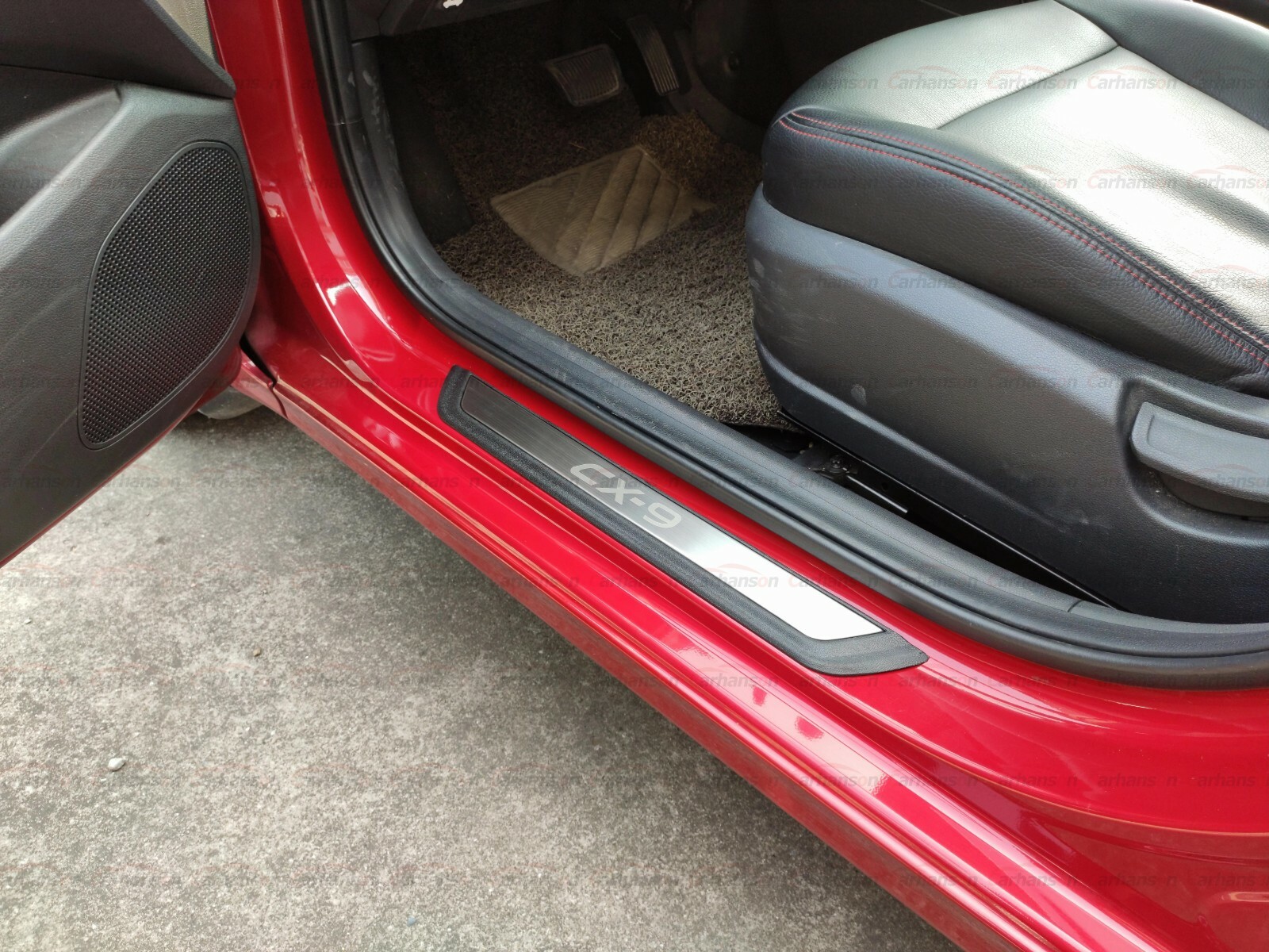 For Mazda CX 9 Accessories Car Door Sill Cover Scuff Plate Protector ...