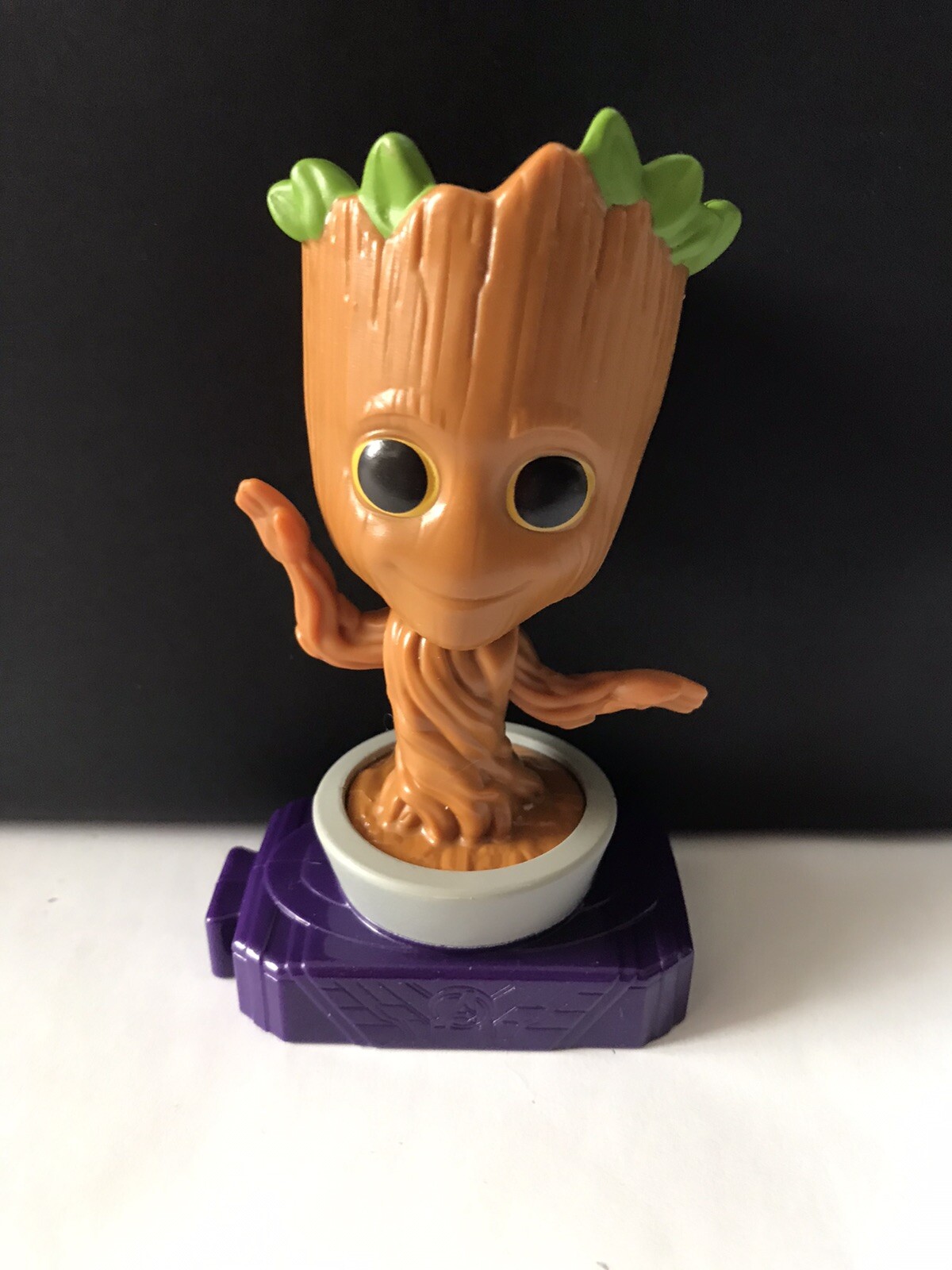 McDonald's 2020 Happy Meal Toys Marvel Potted Baby#5 GROOT Guardians of ...