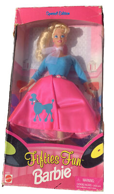 1996 FIFTIES FUN Barbie Wearing Poodle Skirt Special Edition | eBay