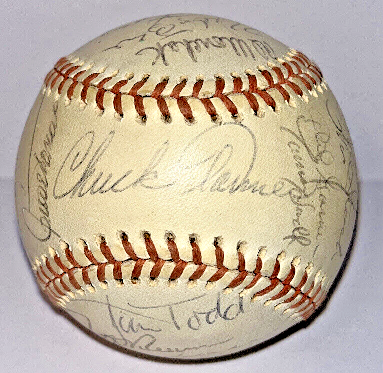 1976 Oakland A’s Team Signed Baseball,Fingers,Williams PSA/DNA 30 Autos ...
