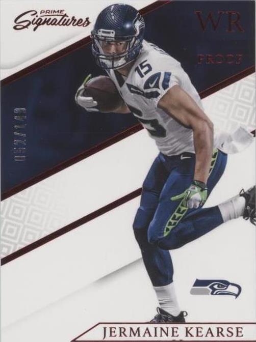 2016 Panini Prime Signatures - Jermaine Kearse #97 Prime Proof Red /149 ...