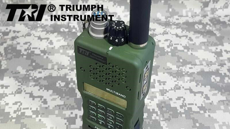 US !!! New Version TRI AN/PRC 152 Multiband 15W 12.6V Handheld MBITR ...